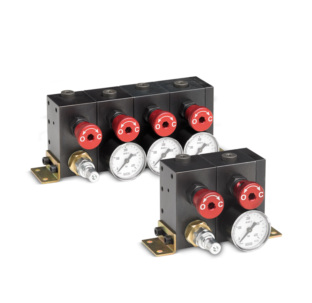 Modular control panel | Nitrogen gas spring | Bordignon