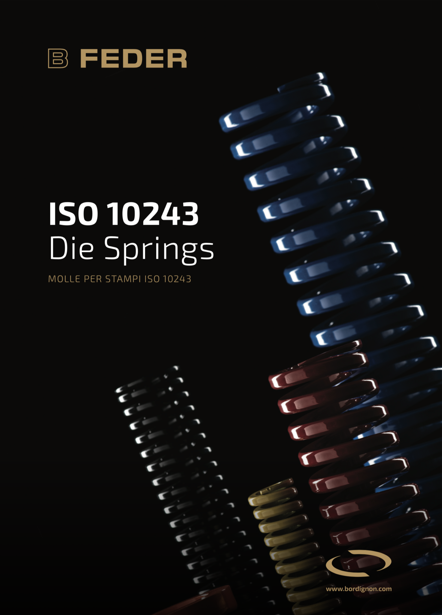 Cilindri e molle normalizzate ISO 10243 standard pdf | Bordignon