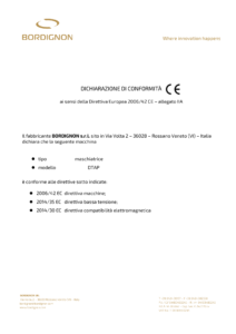 cilindri e molle normalizzate ISO 10243 standard pdf | Bordignon