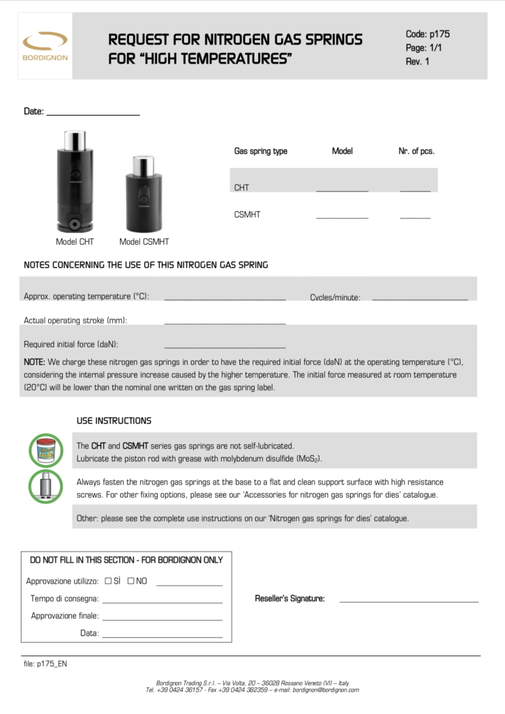 Download | Catalogs, certifications and Forms | Bordignon